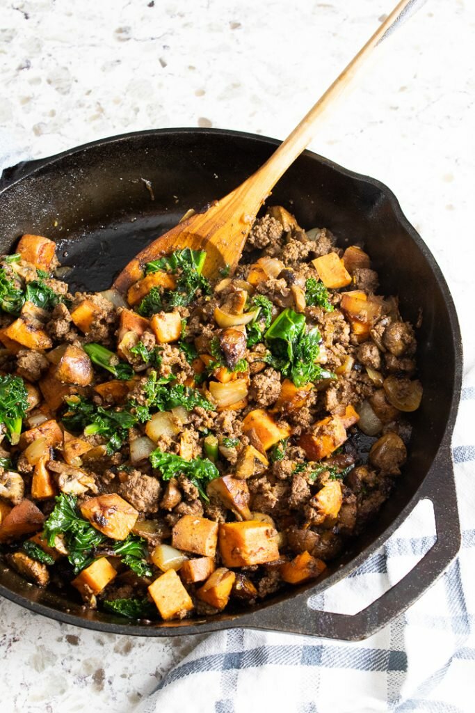 6-Ingredient Breakfast Hash (Paleo, AIP, Whole30) - Hurried Health Nut